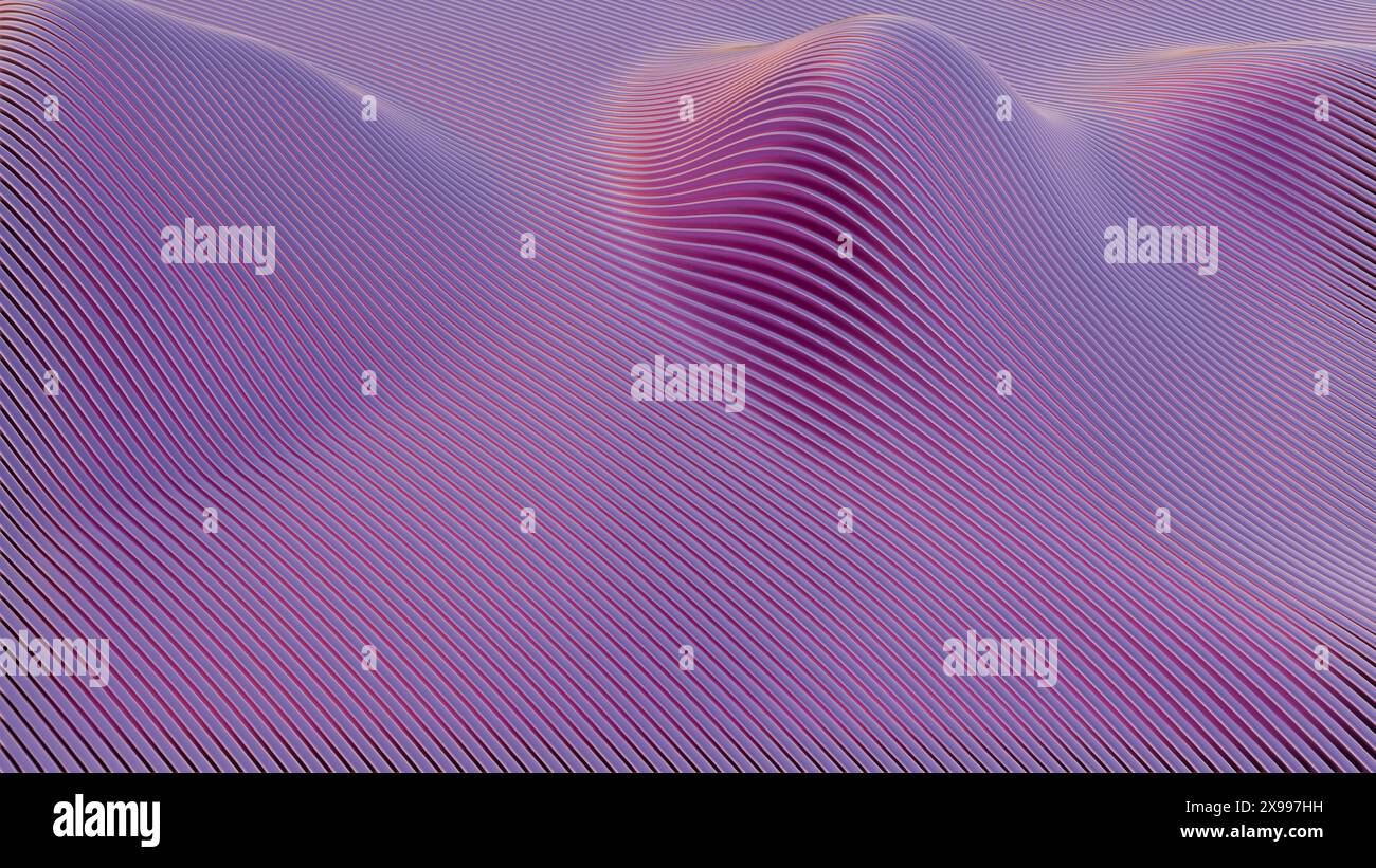 Waves of Parallel Lines: Subtle Gradients Stock Photo - Alamy