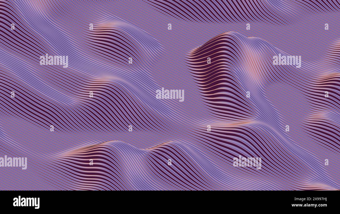 Waves of Parallel Lines: Subtle Gradients Stock Photo - Alamy