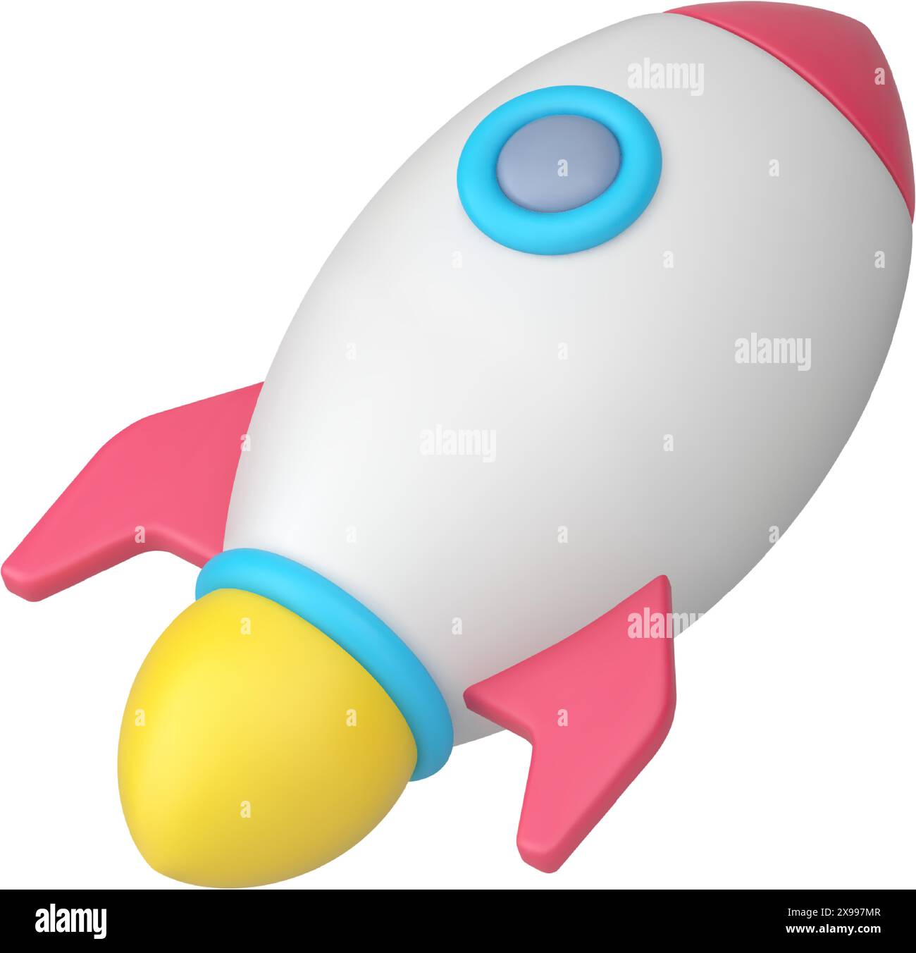 Rocket launching spaceship speed business startup leadership innovation ...