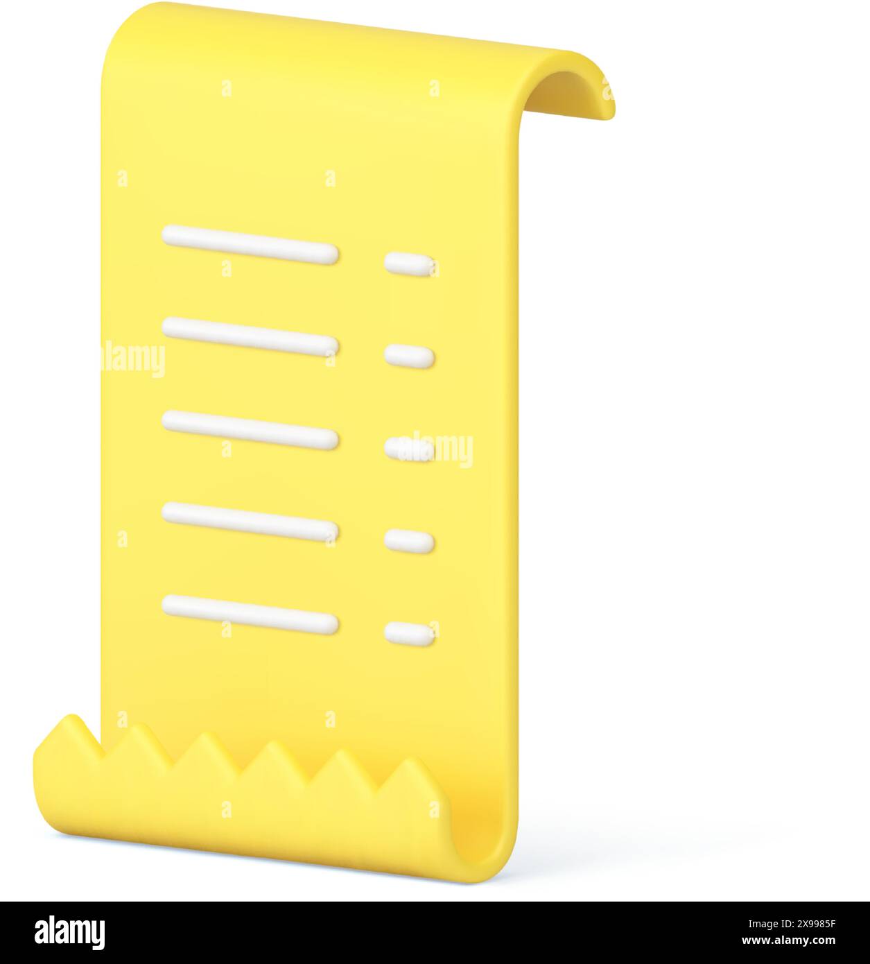 Receipt bill total invoice accounting banking transaction paper ...