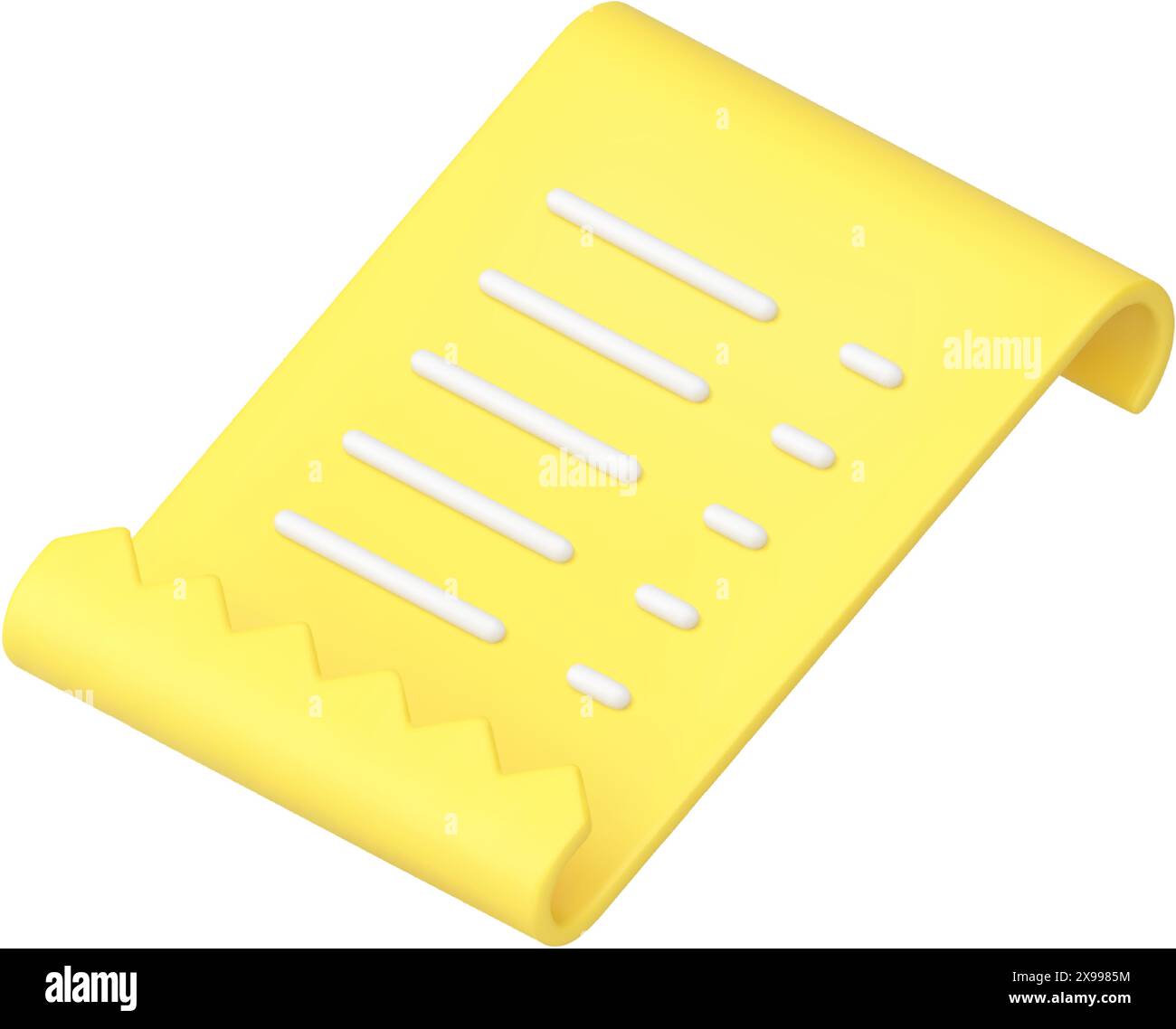 Receipt form invoice total order buy purchase paper document shop store ...