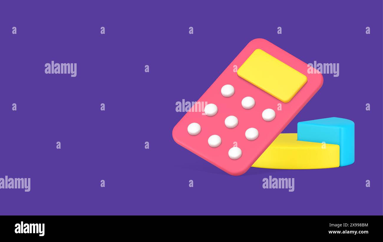 Balance calculation budget planning analyzing pie chart financial ...