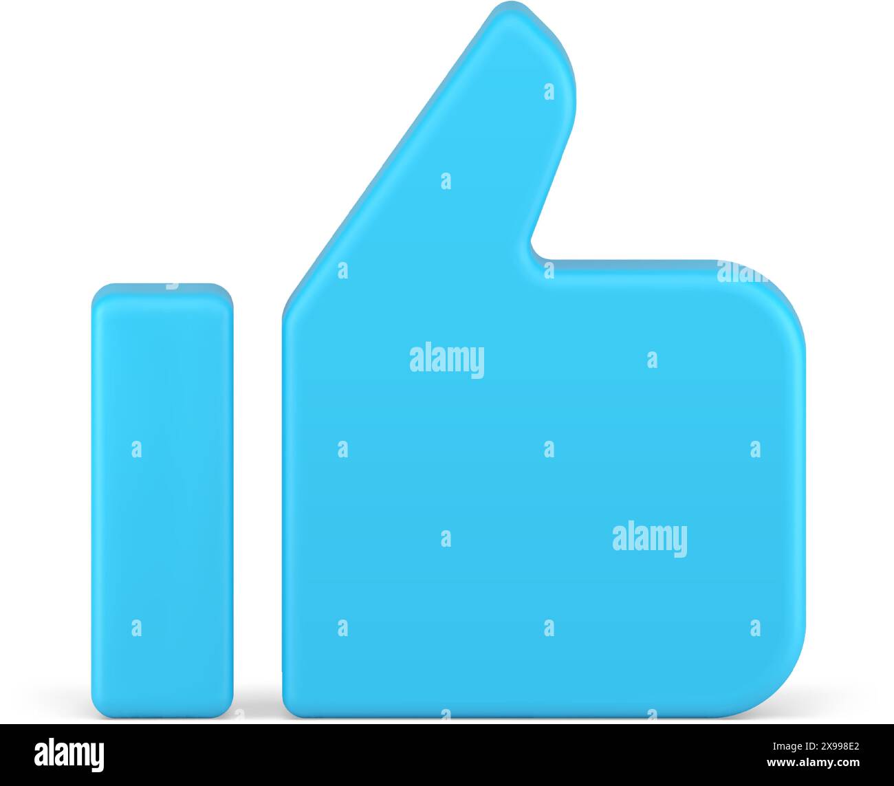 Feedback blue 3d realistic Stock Vector Images - Alamy