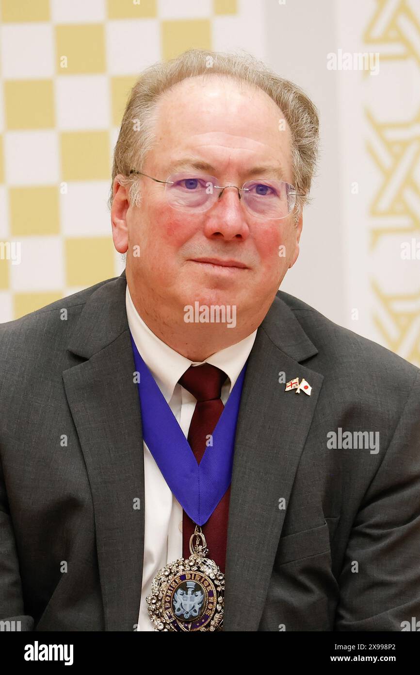 Tokyo, Japan. 30th May, 2024. Michael MAINELLI Lord Mayor of the City ...