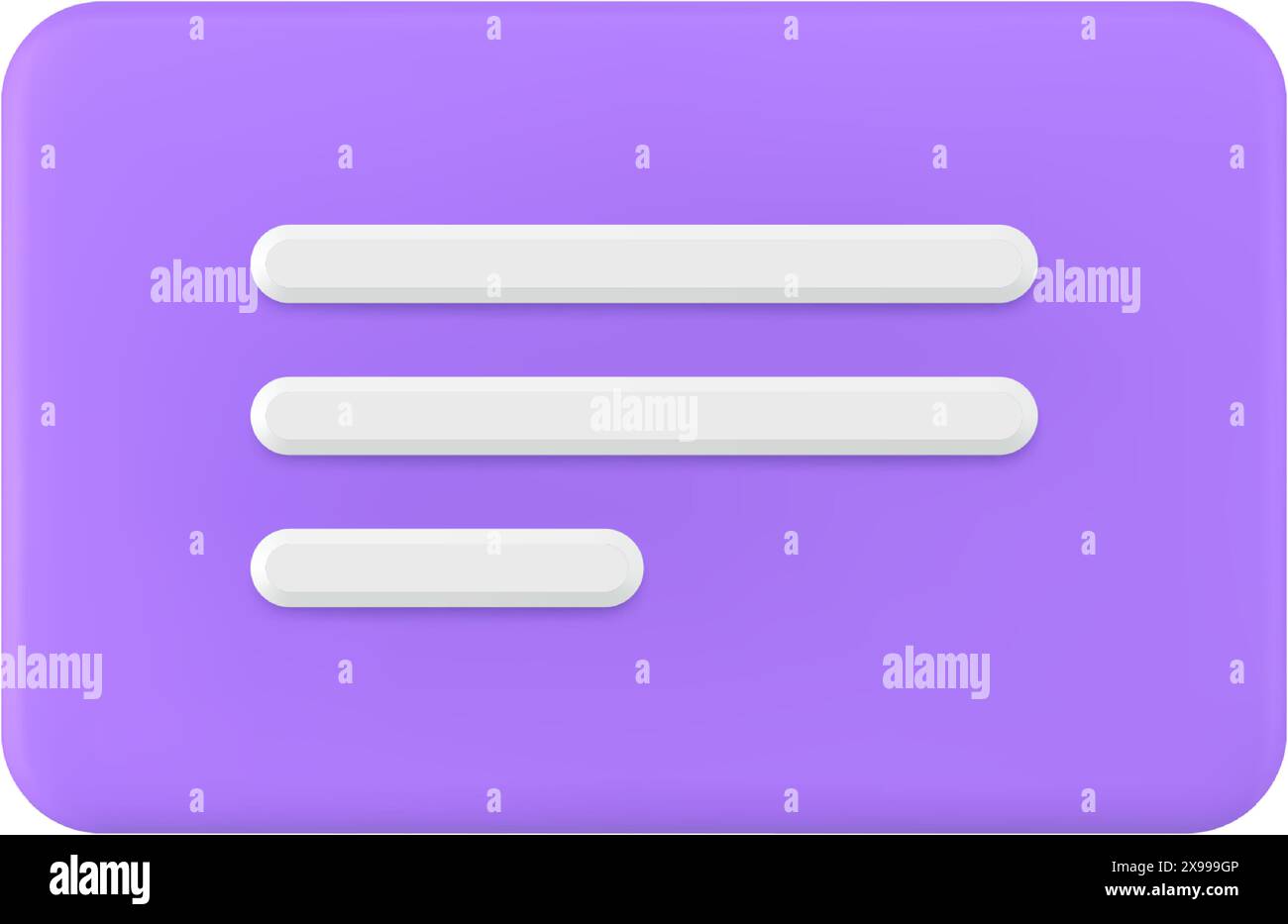 Text message rectangle chat bubble purple button cyberspace ...