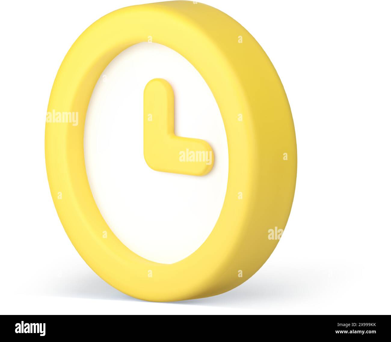 Time stopwatch chronometer yellow deadline checking alarm clock badge ...