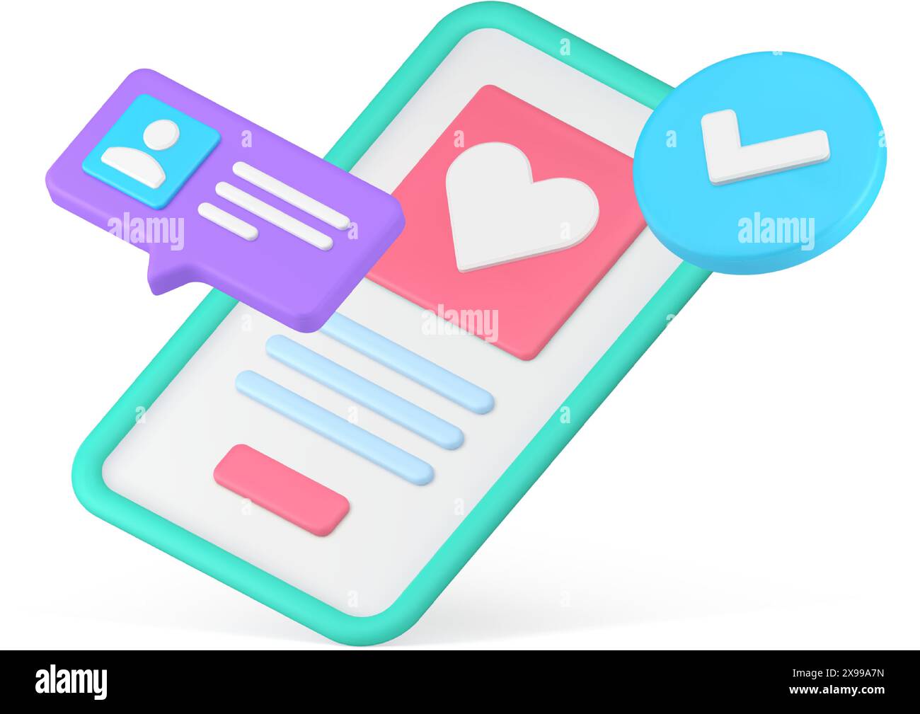 Dating application account registration complete smartphone user ...