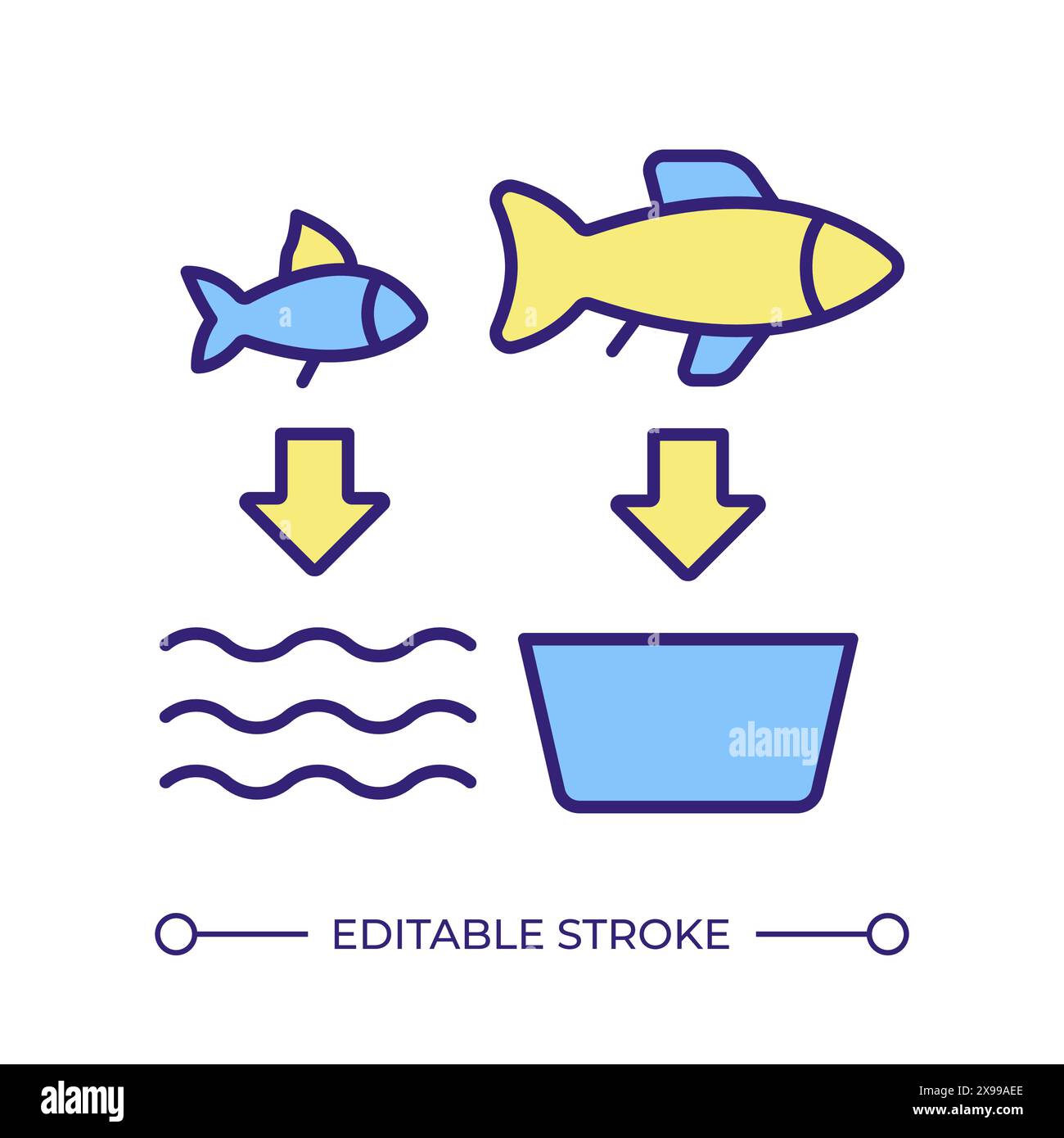 Fish measure Stock Vector Images - Alamy