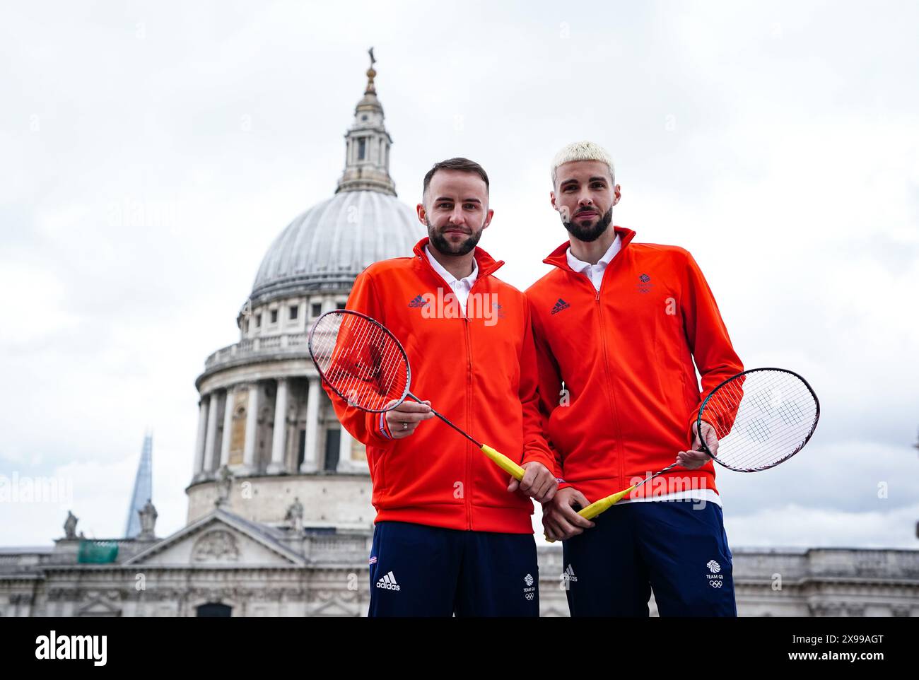 Team GB's Ben Lane and Sean Vendy during the Team GB Paris 2024 ...