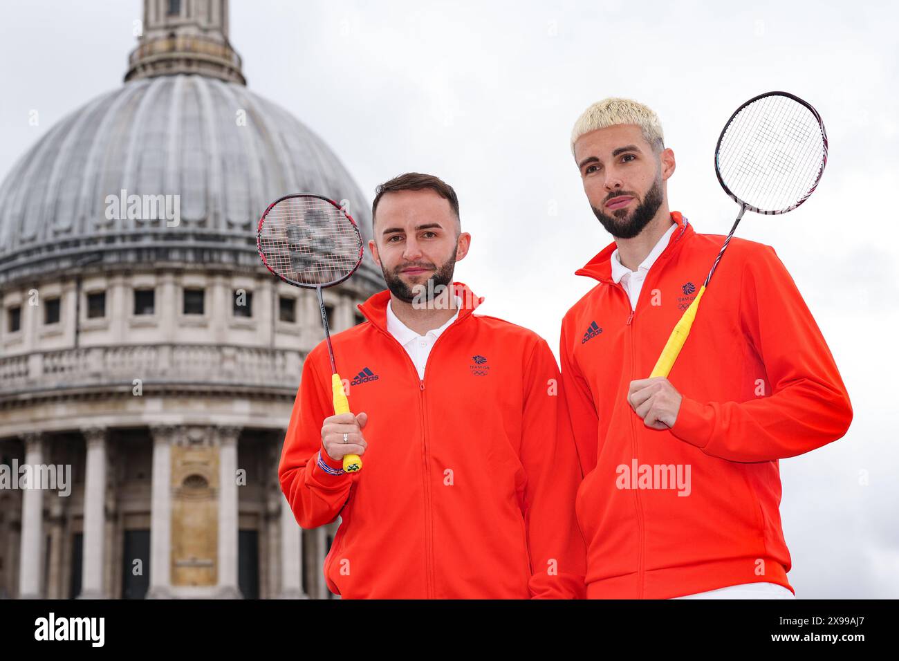 Team GB's Ben Lane and Sean Vendy during the Team GB Paris 2024 ...