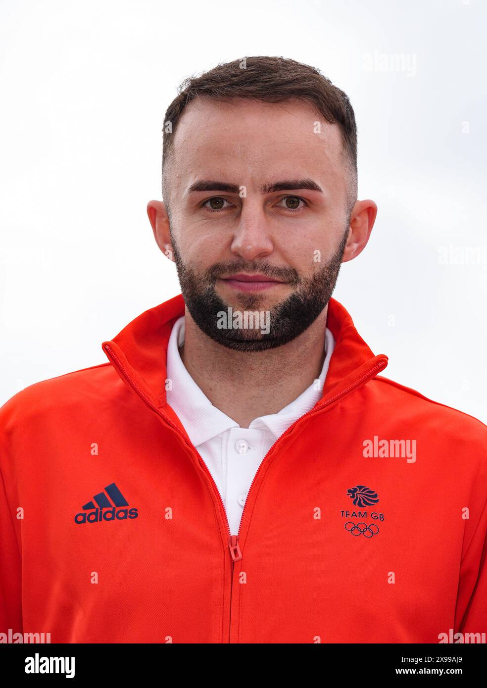 Team GB's Ben Lane during the Team GB Paris 2024 Badminton team ...