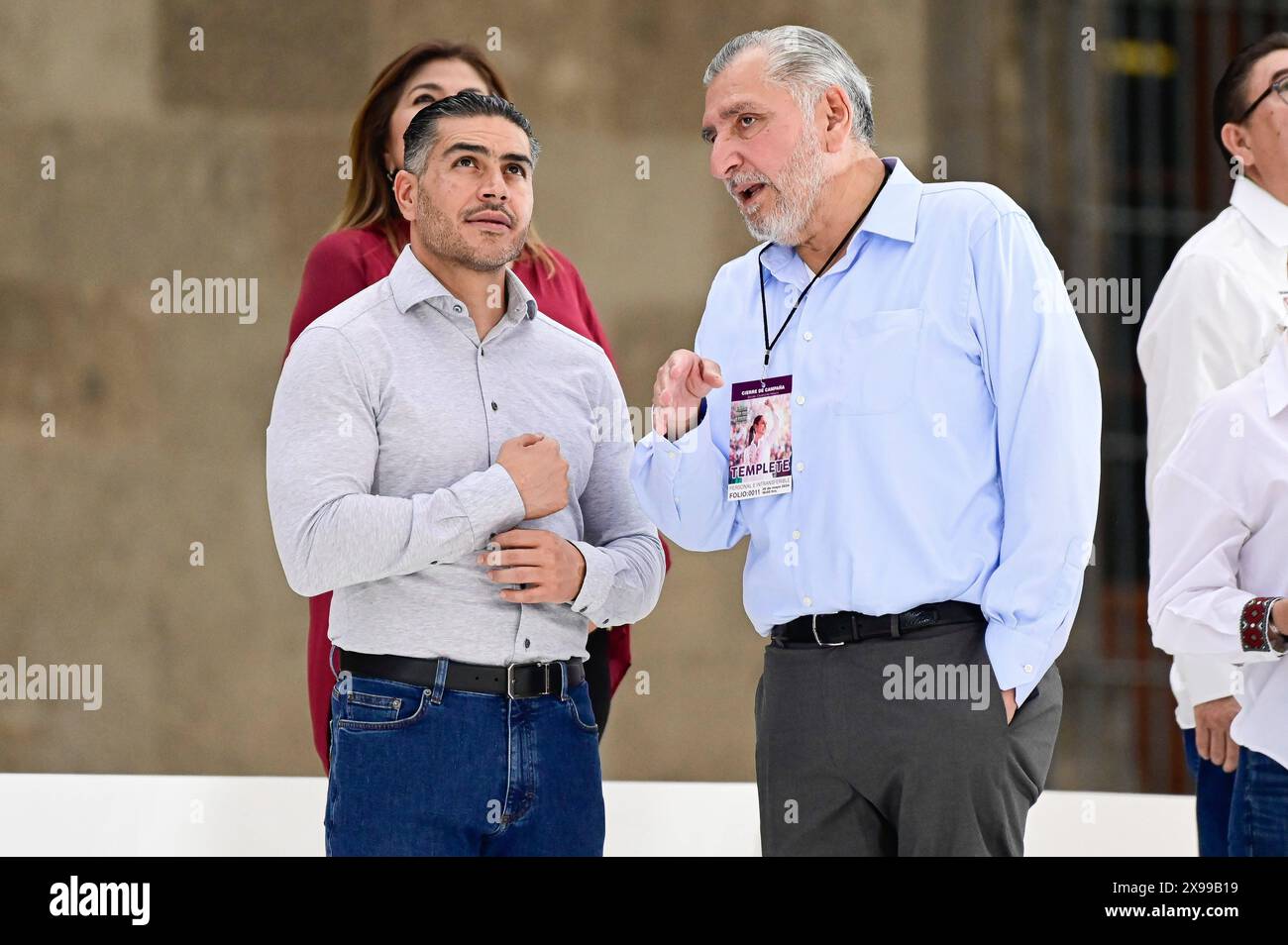 Claudia Sheinbaum Closing Campaign Adan Augusto Lopez and Omar Garcia ...