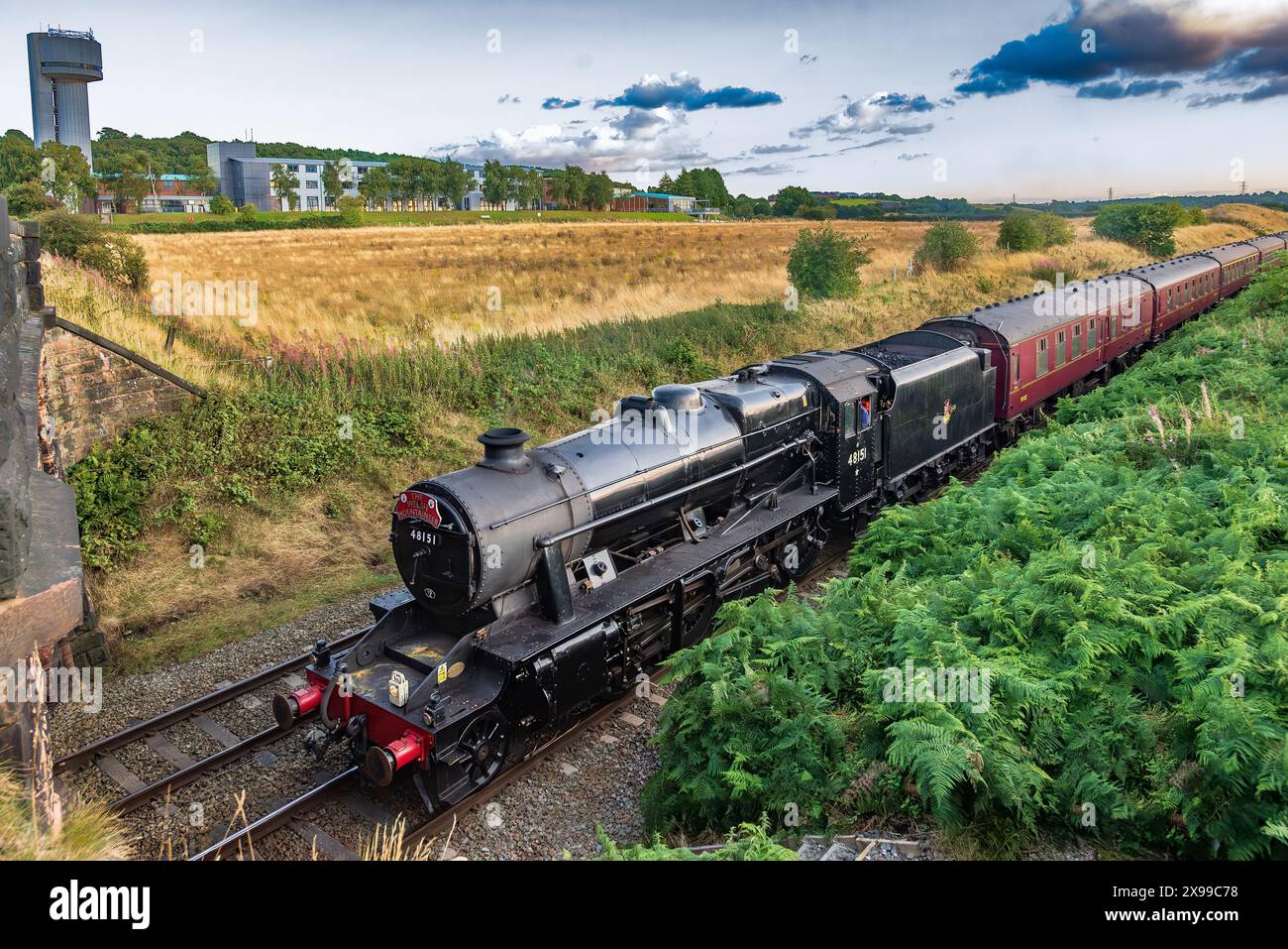48151 Guage O Guild steam locomotive passing the Rutherford Daresbury ...