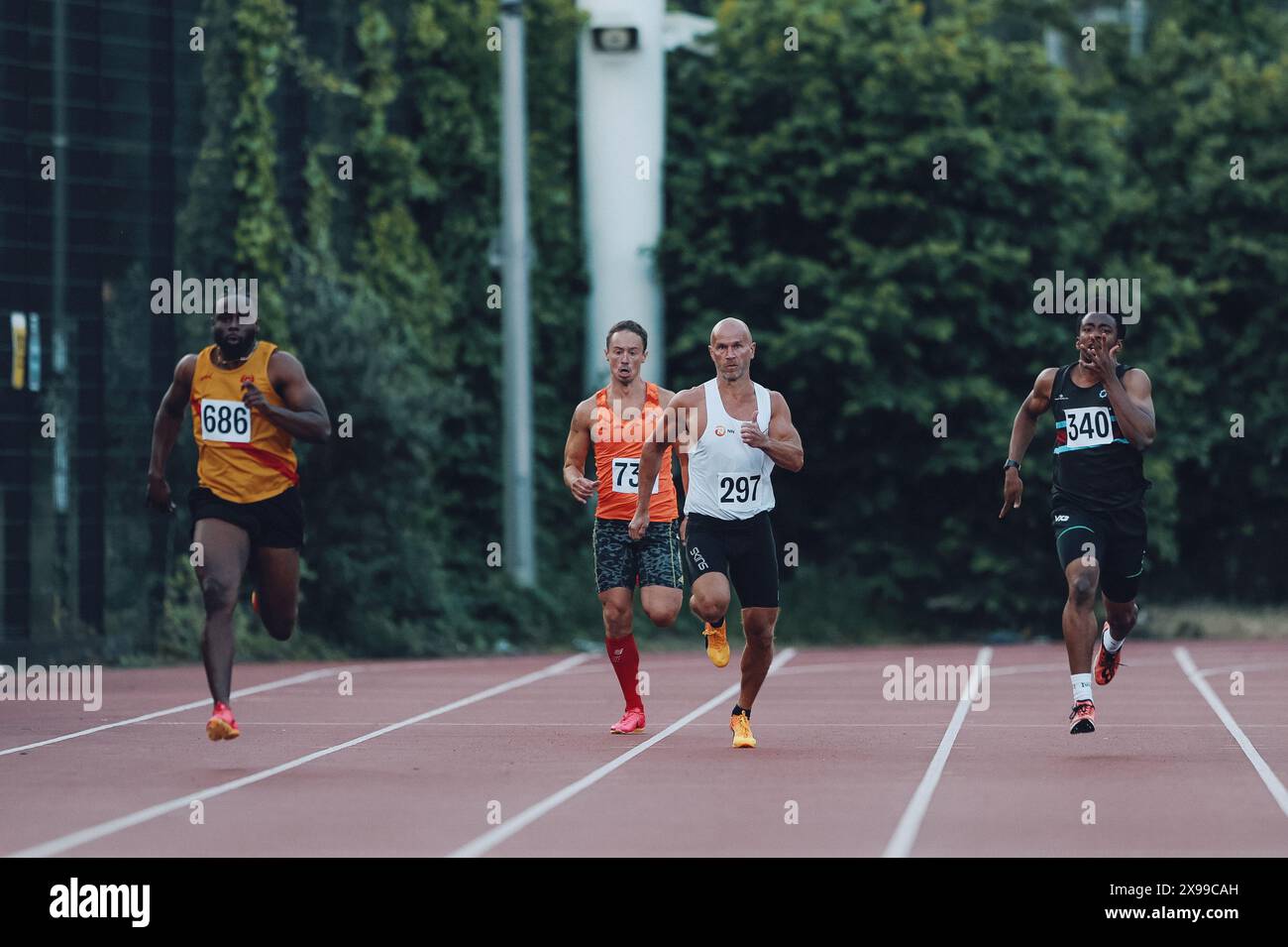 Stratford, United Kingdom. 26 May, 2024. (Left to Right) Rhys Edwards ...