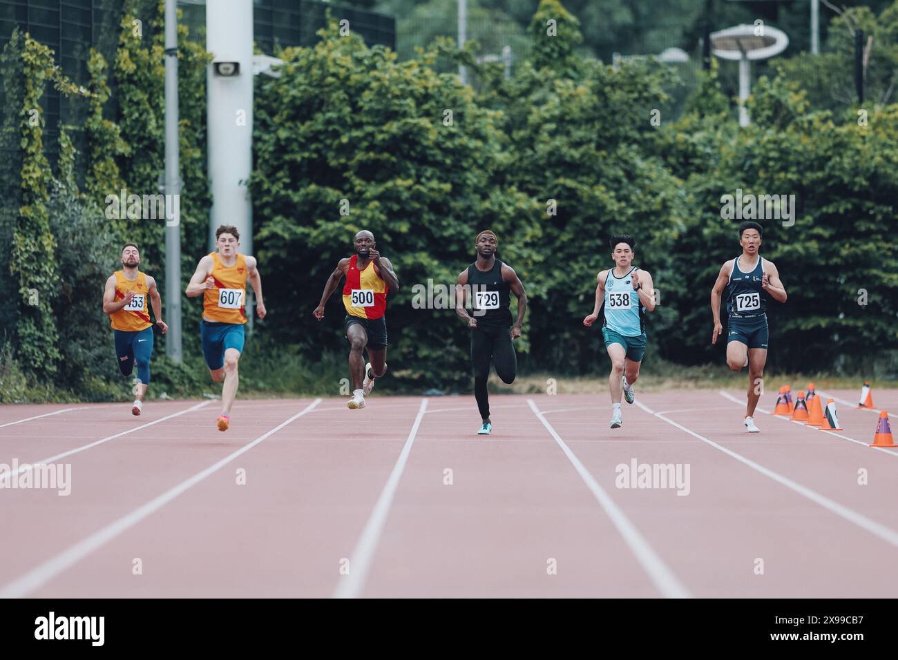 Stratford, United Kingdom. 26 May, 2024. (Left to Right) Goncalo Mosca ...