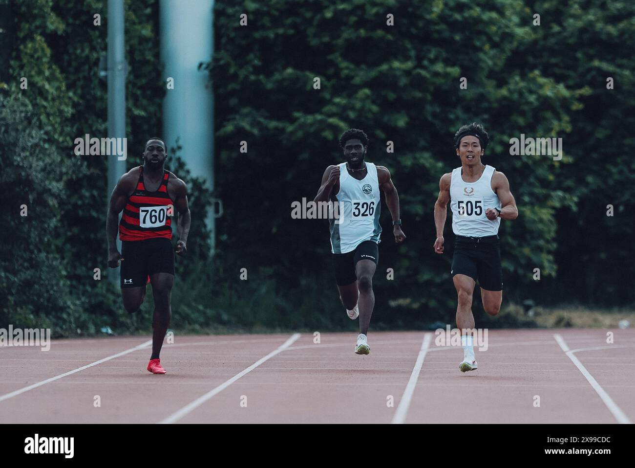 Stratford, United Kingdom. 26 May, 2024. (Left to Right) Tshon Carnegie ...