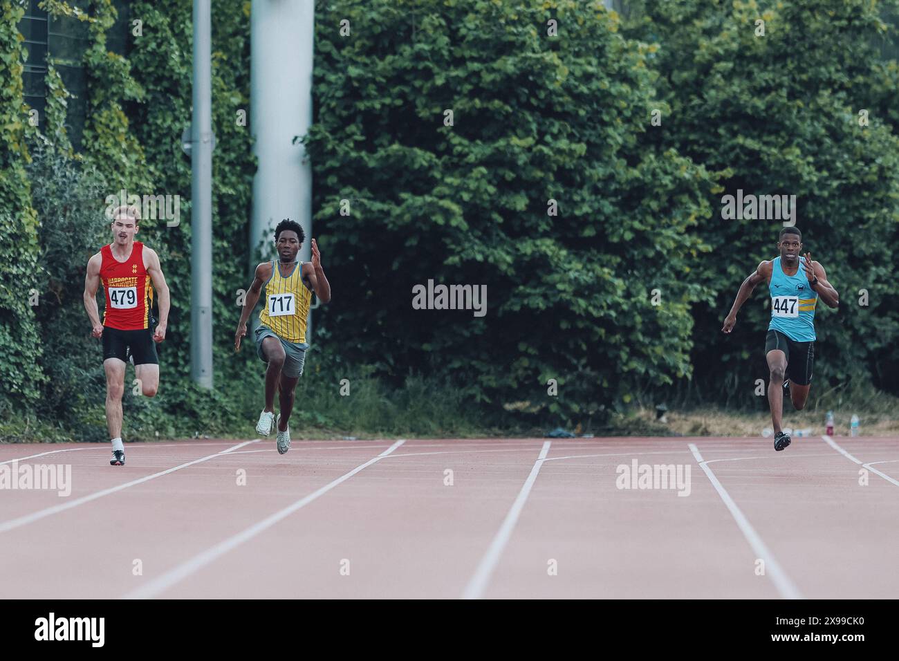 Stratford, United Kingdom. 26 May, 2024. (Left to Right) Jacob Hockin ...