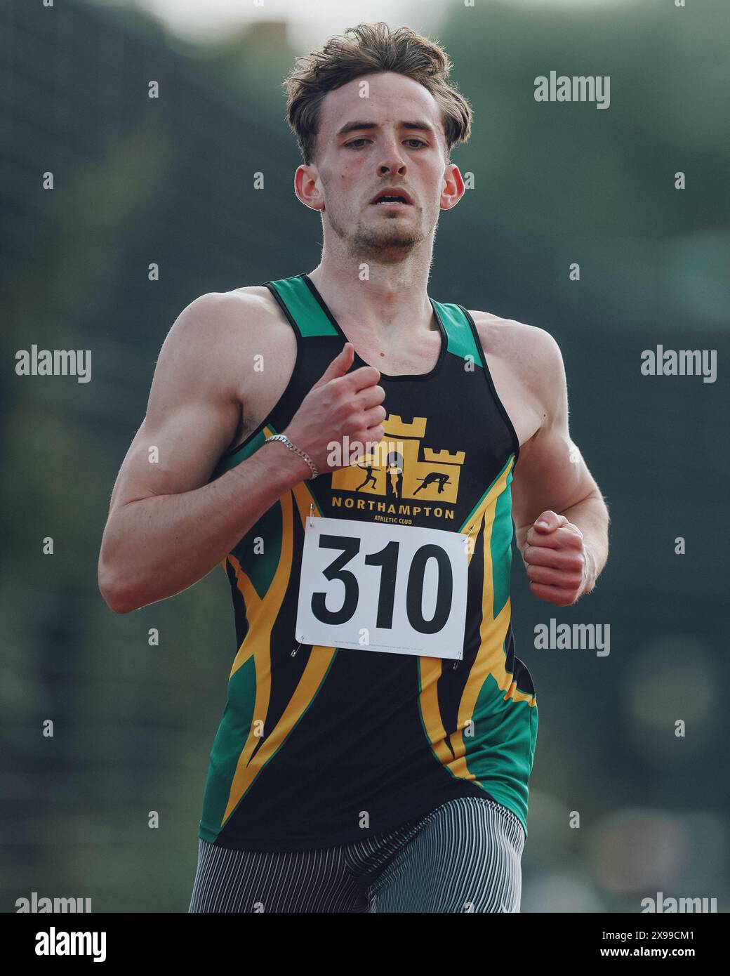 Stratford, United Kingdom. 26 May, 2024. Bailey Swift of Northampton A ...