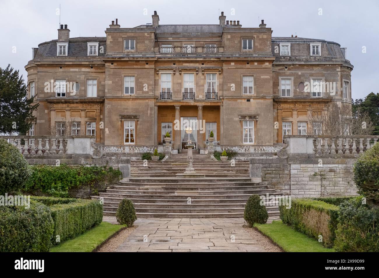 Historic estate built in an impressive neoclassical architectural style ...