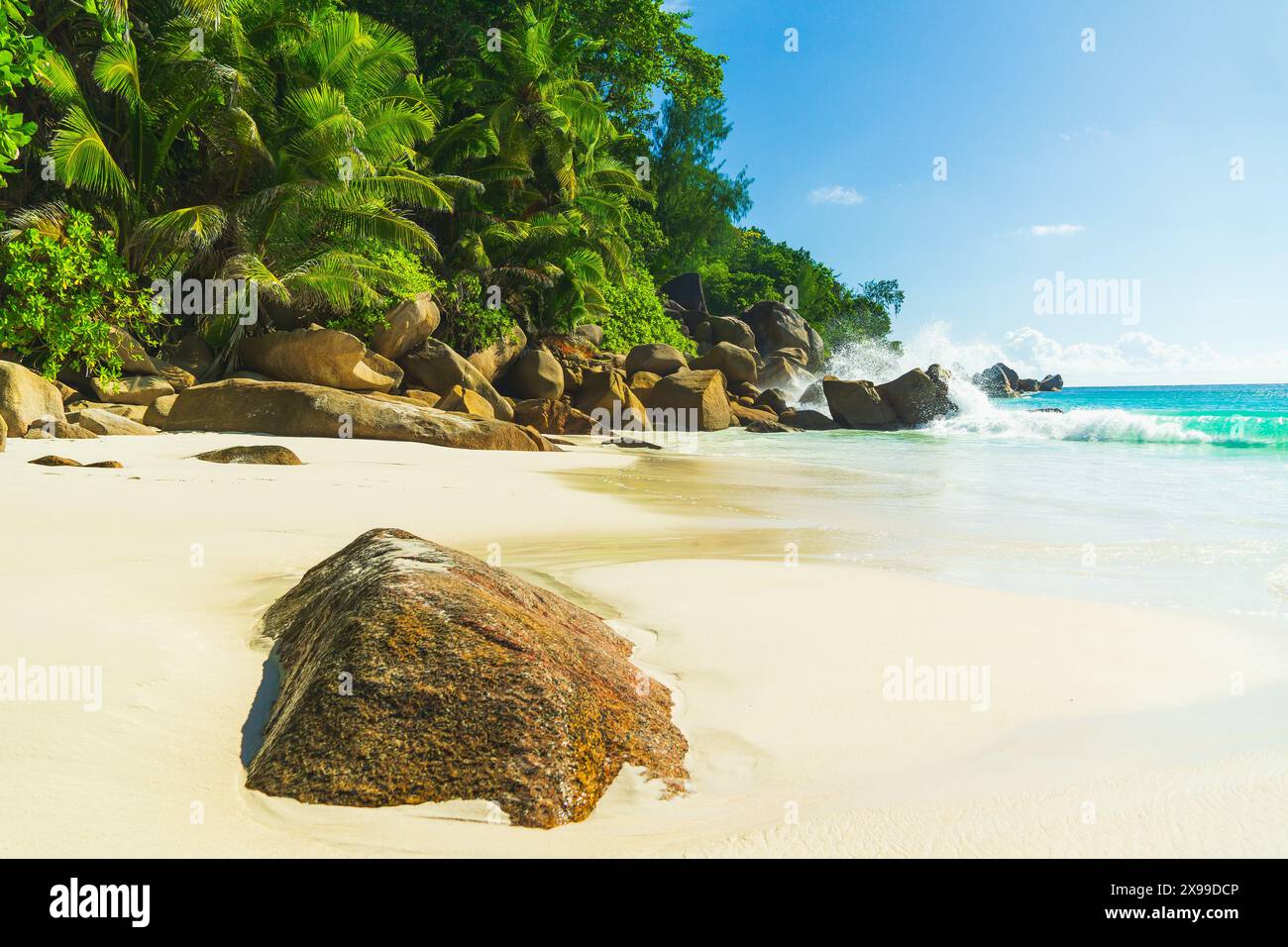Beautiful beach anse georgette hi-res stock photography and images - Alamy
