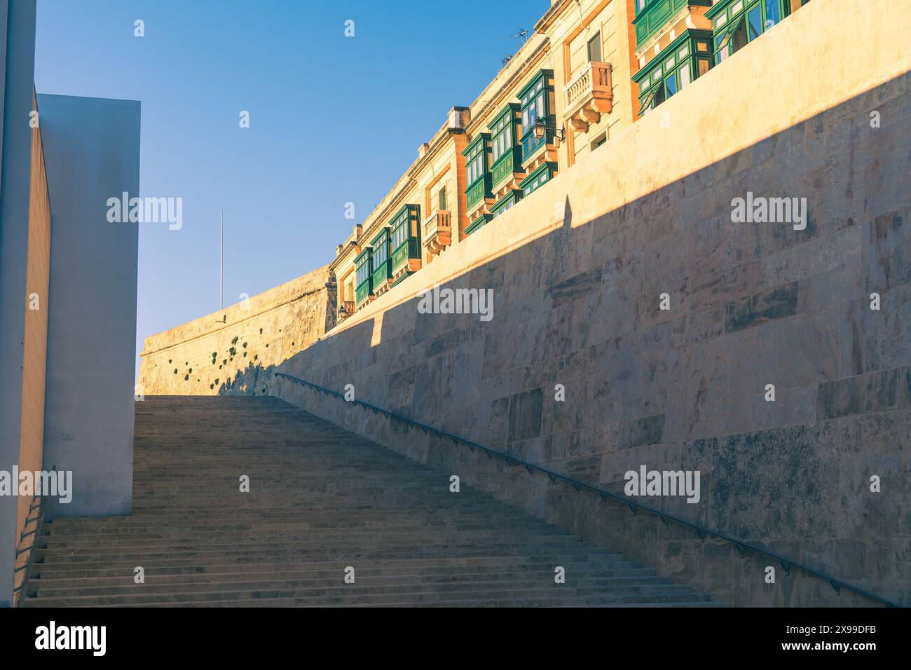 The entrance to Valletta, Malta Stock Photo - Alamy