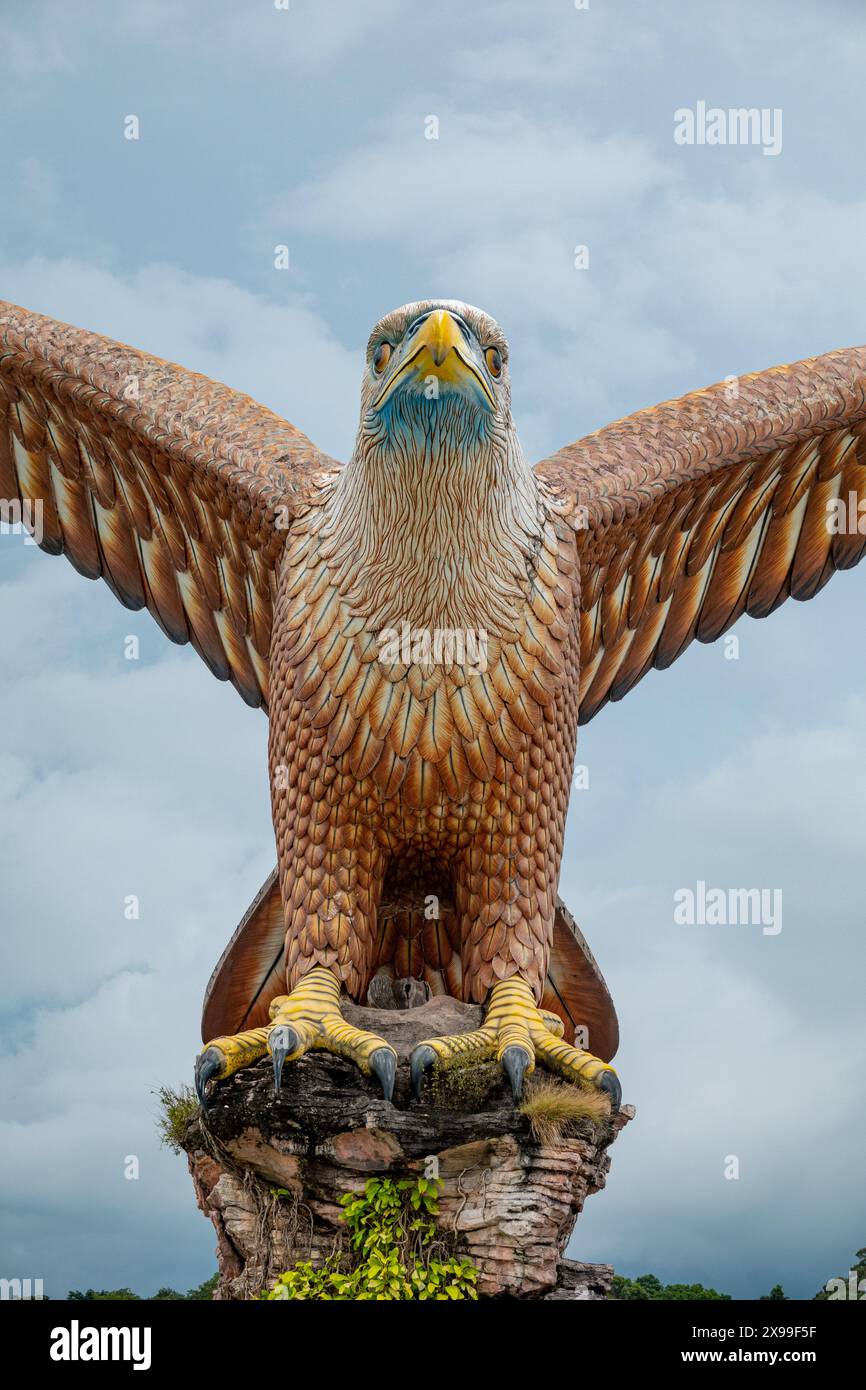 Eagle Square in Langkawi, Malaysia near the Kuah port Stock Photo - Alamy