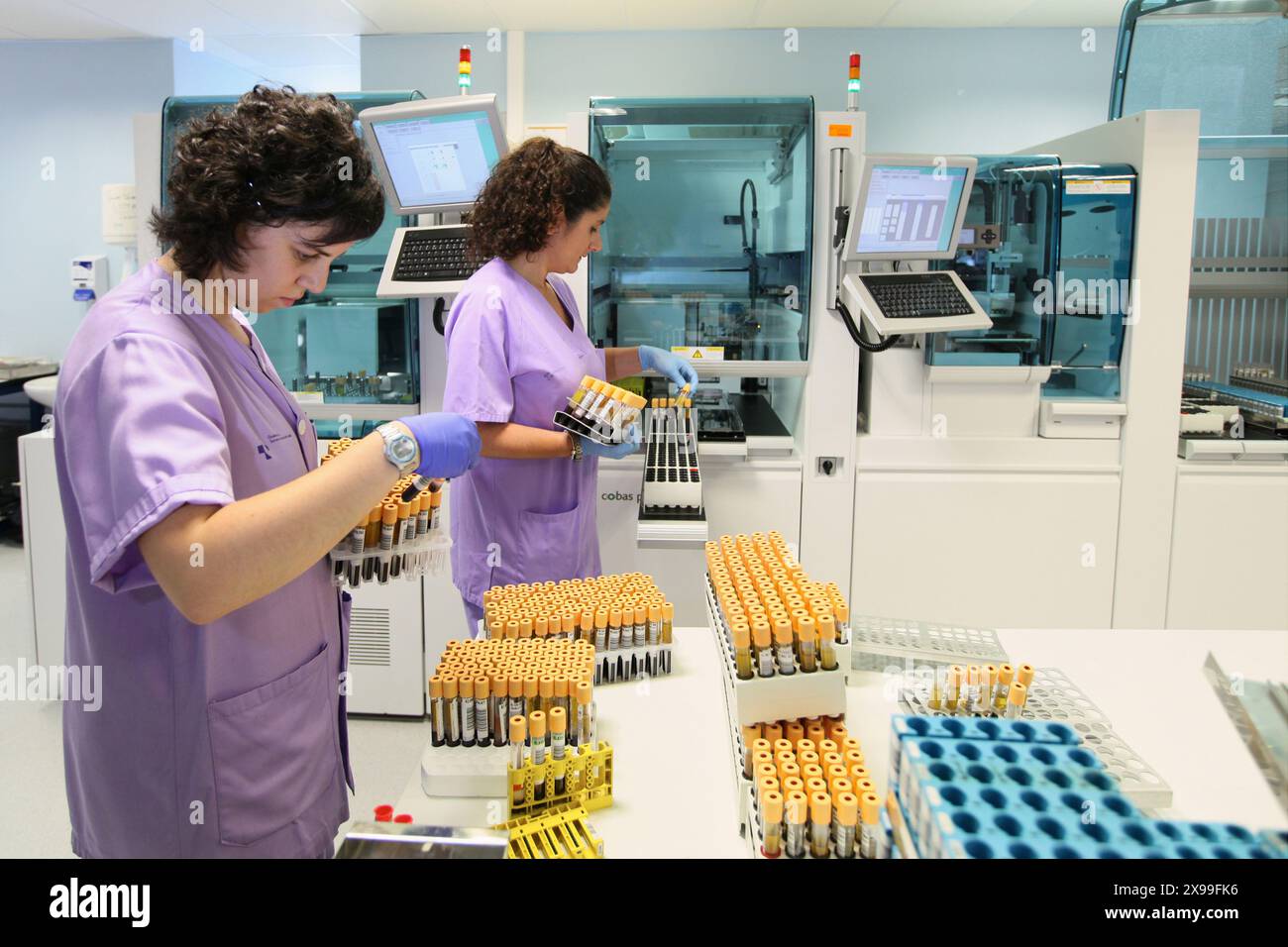 Automatic Specimen Distributor, Hemotherapy, Hematology Laboratory ...