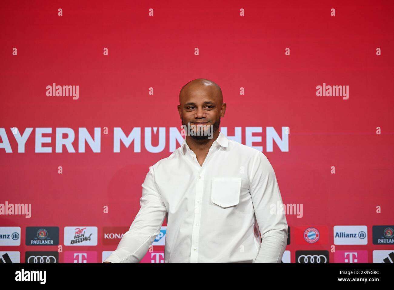Munich, Germany. 30th May, 2024. Soccer: Bundesliga, presentation of ...