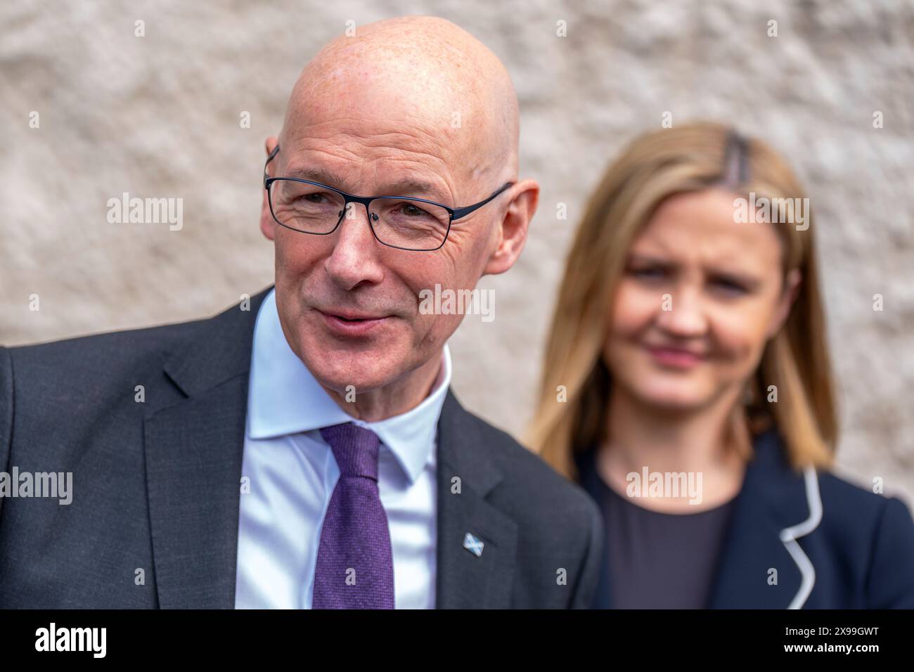 (left to right) Scottish National Party Leader John Swinney and cabinet ...