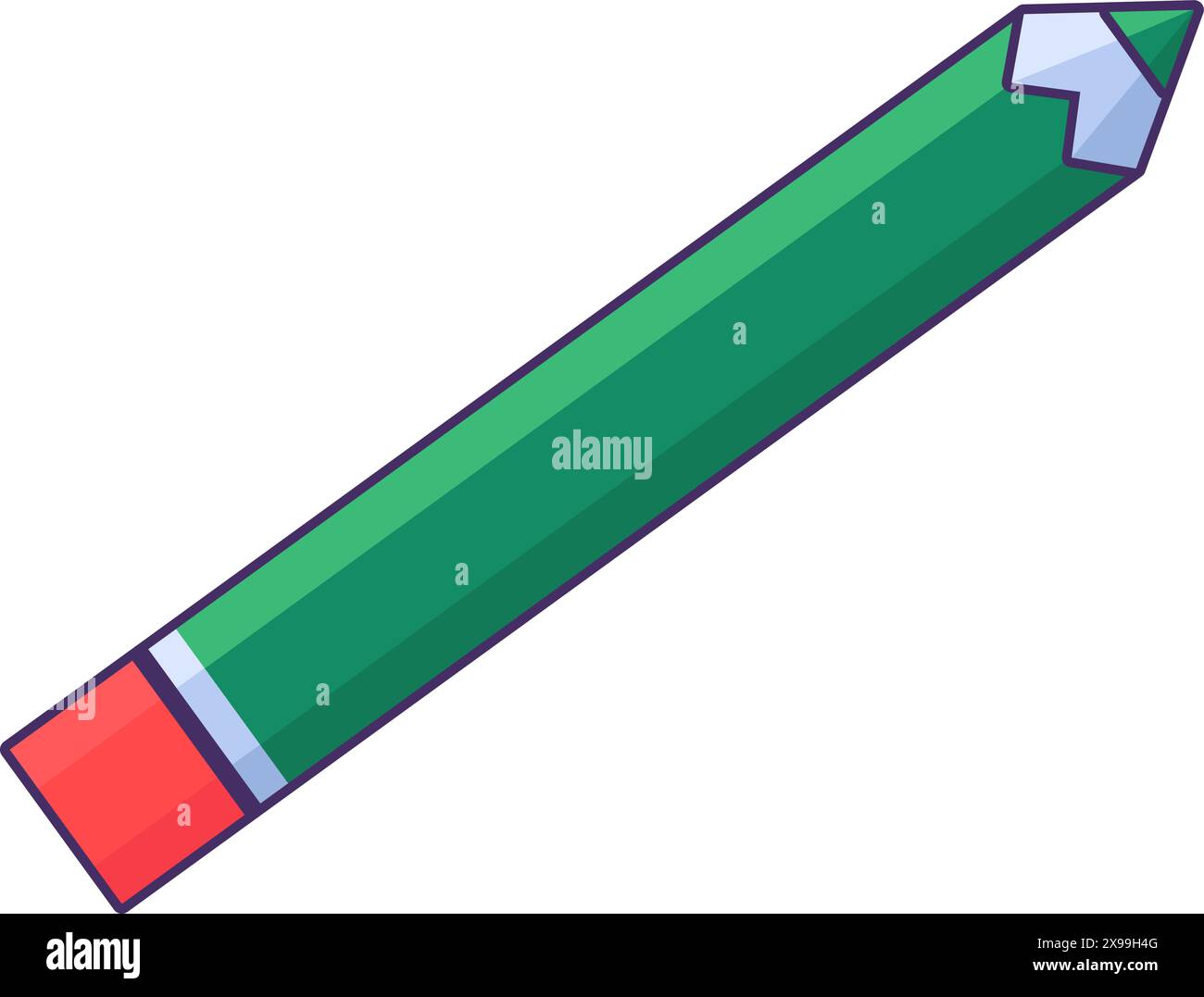 Simple pencil for writing icon. Doctor office tools, medical stroked ...