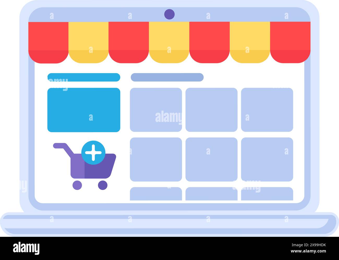 Supermarket goods open Stock Vector Images - Alamy