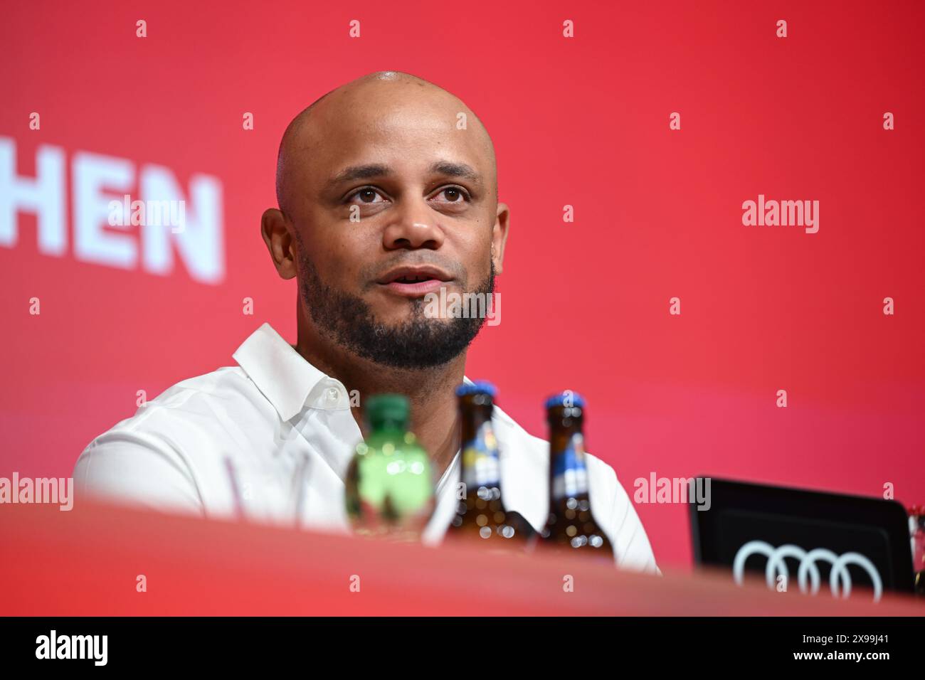 Munich, Germany. 30th May, 2024. Soccer: Bundesliga, presentation of ...