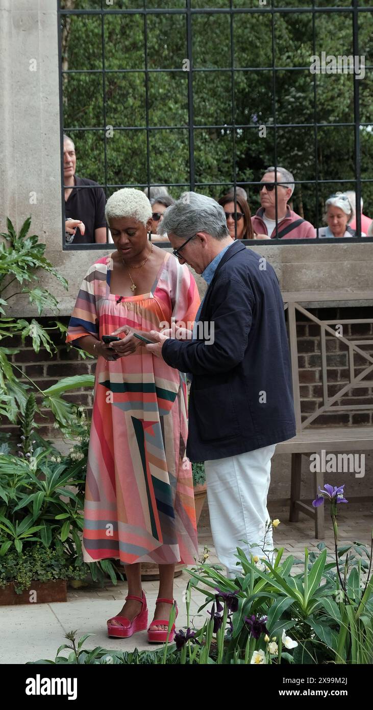 Gardeners' World presenter Arit Anderson exchanges numbers with ...