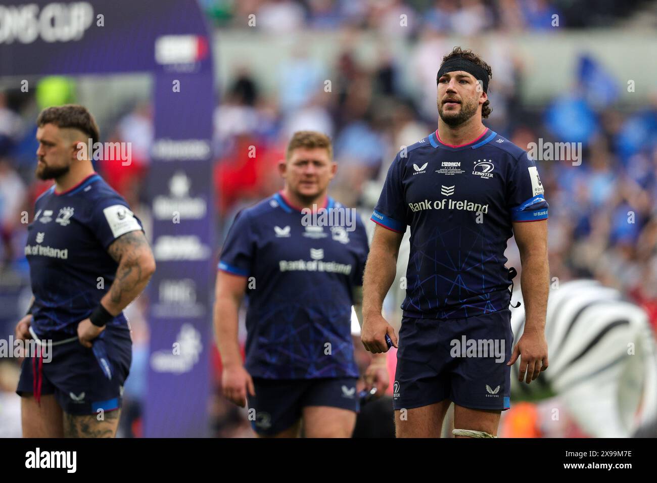 London, England. 25th May, 2024. Leinster’s Caelan Doris after the ...