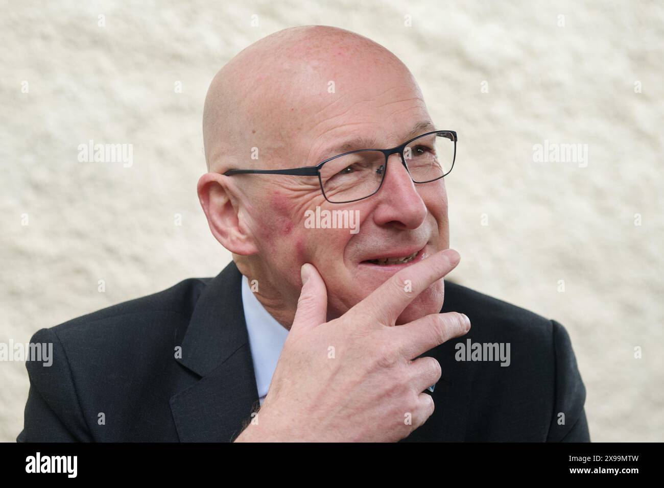 Edinburgh Scotland, UK 30 May 2024. SNP Leader, John Swinney on the ...