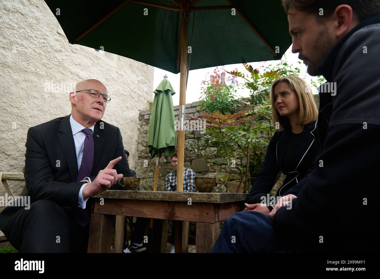 Edinburgh Scotland, UK 30 May 2024. SNP Leader, John Swinney, the SNP ...