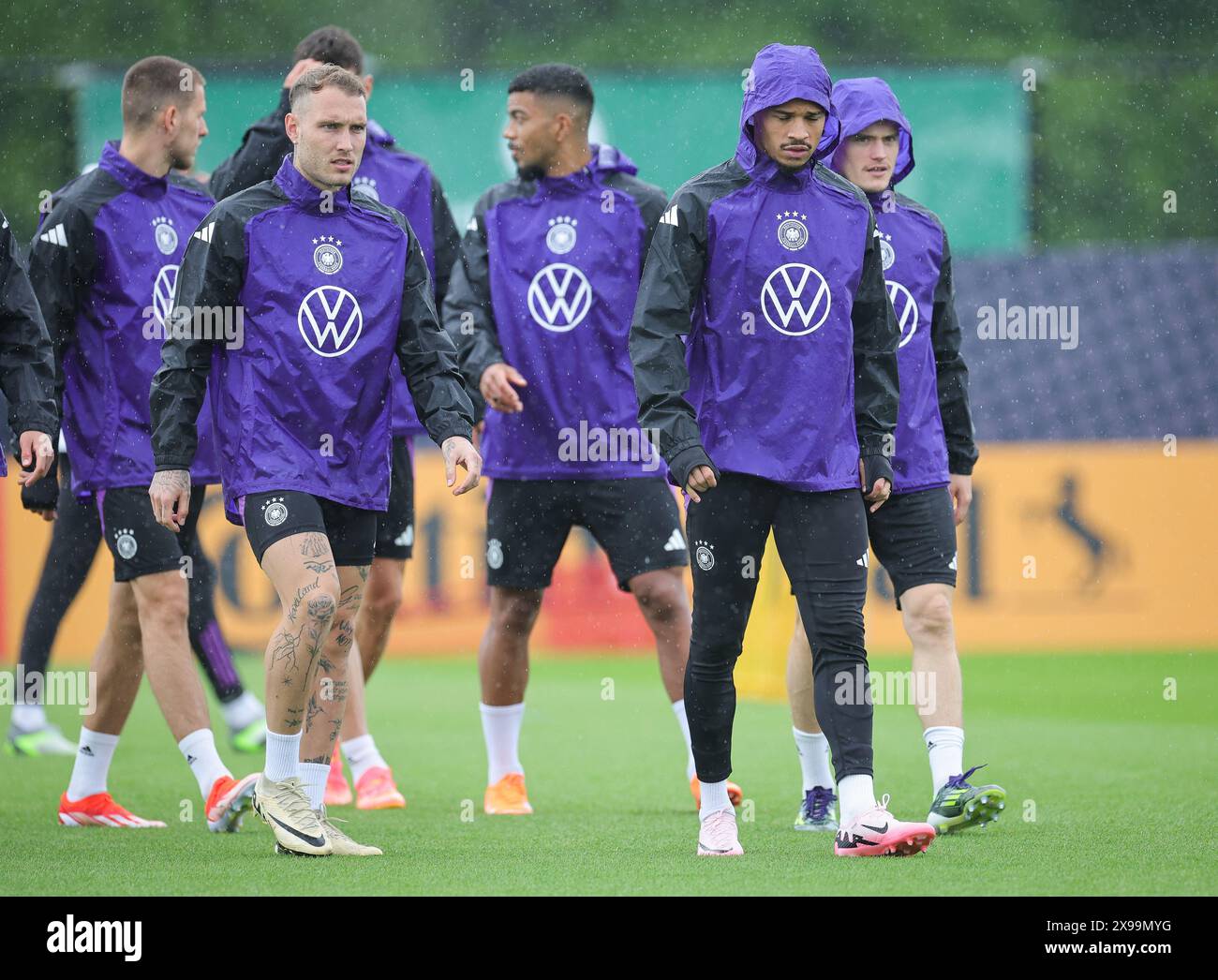 30 May 2024, Thuringia, Blankenhain: Soccer: National team, preparation for the home European ...