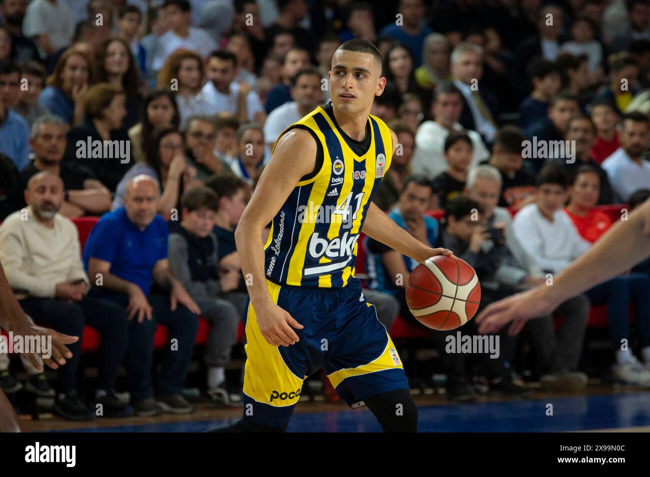 ANKARA / TURKEY, April 15, 2024: Turkish Basketball Super League 2023 ...