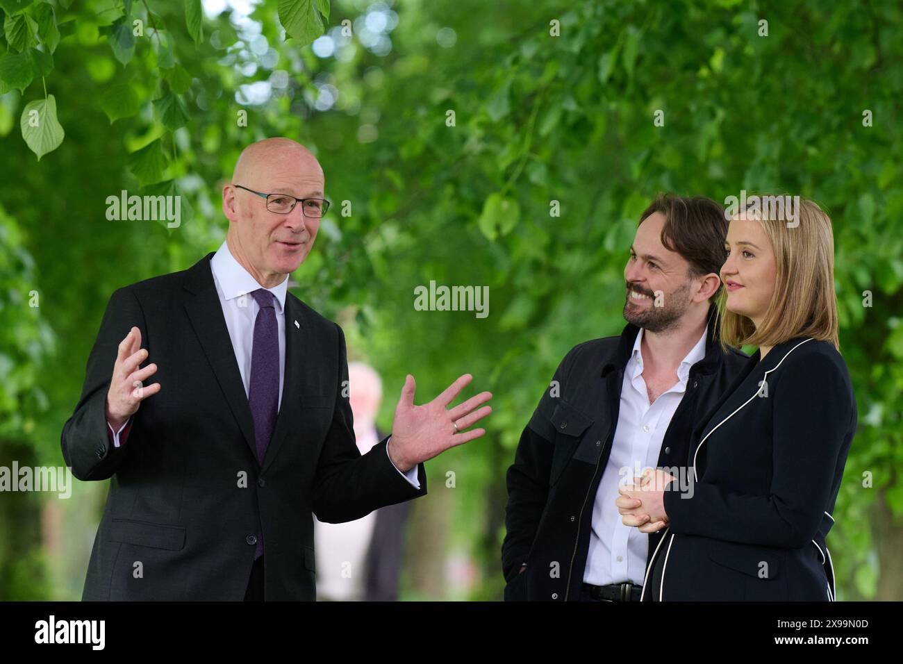 Edinburgh Scotland, UK 30 May 2024. SNP Leader, John Swinney, the SNP ...