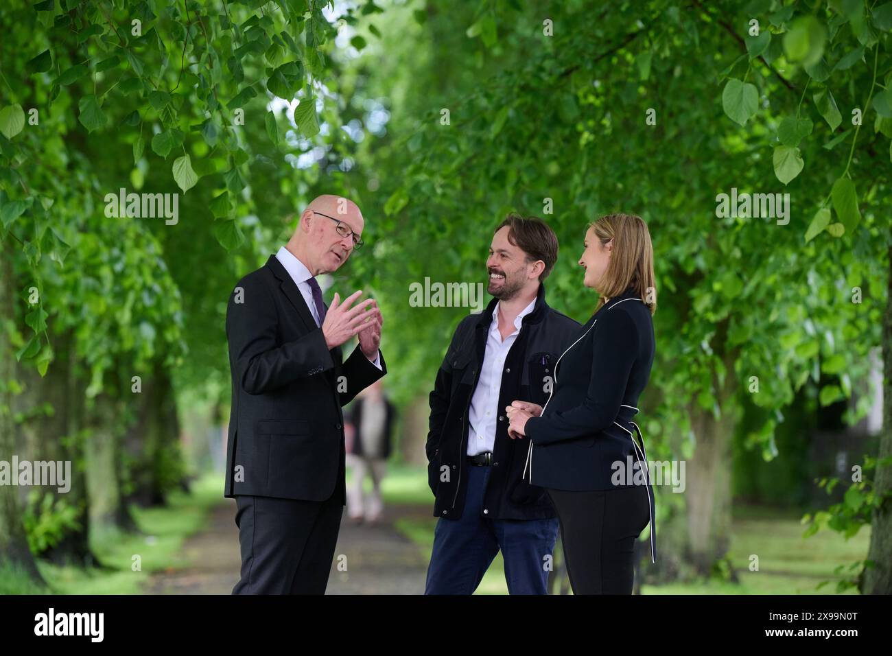 Edinburgh Scotland, UK 30 May 2024. SNP Leader, John Swinney, the SNP ...