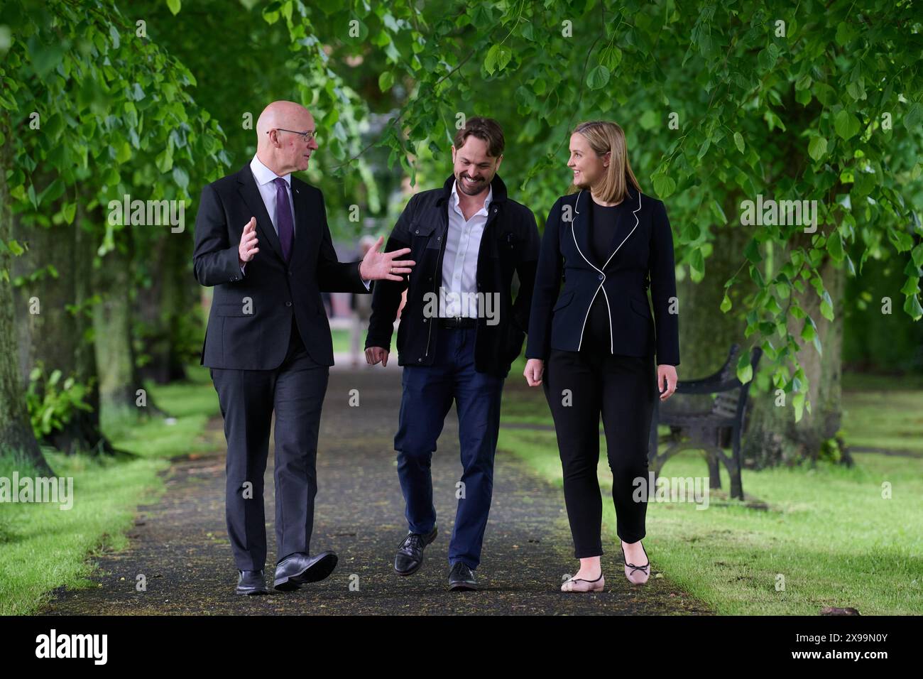 Edinburgh Scotland, UK 30 May 2024. SNP Leader, John Swinney, the SNP ...