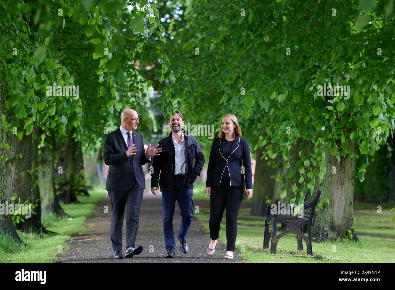 Edinburgh Scotland, UK 30 May 2024. SNP Leader, John Swinney, the SNP ...