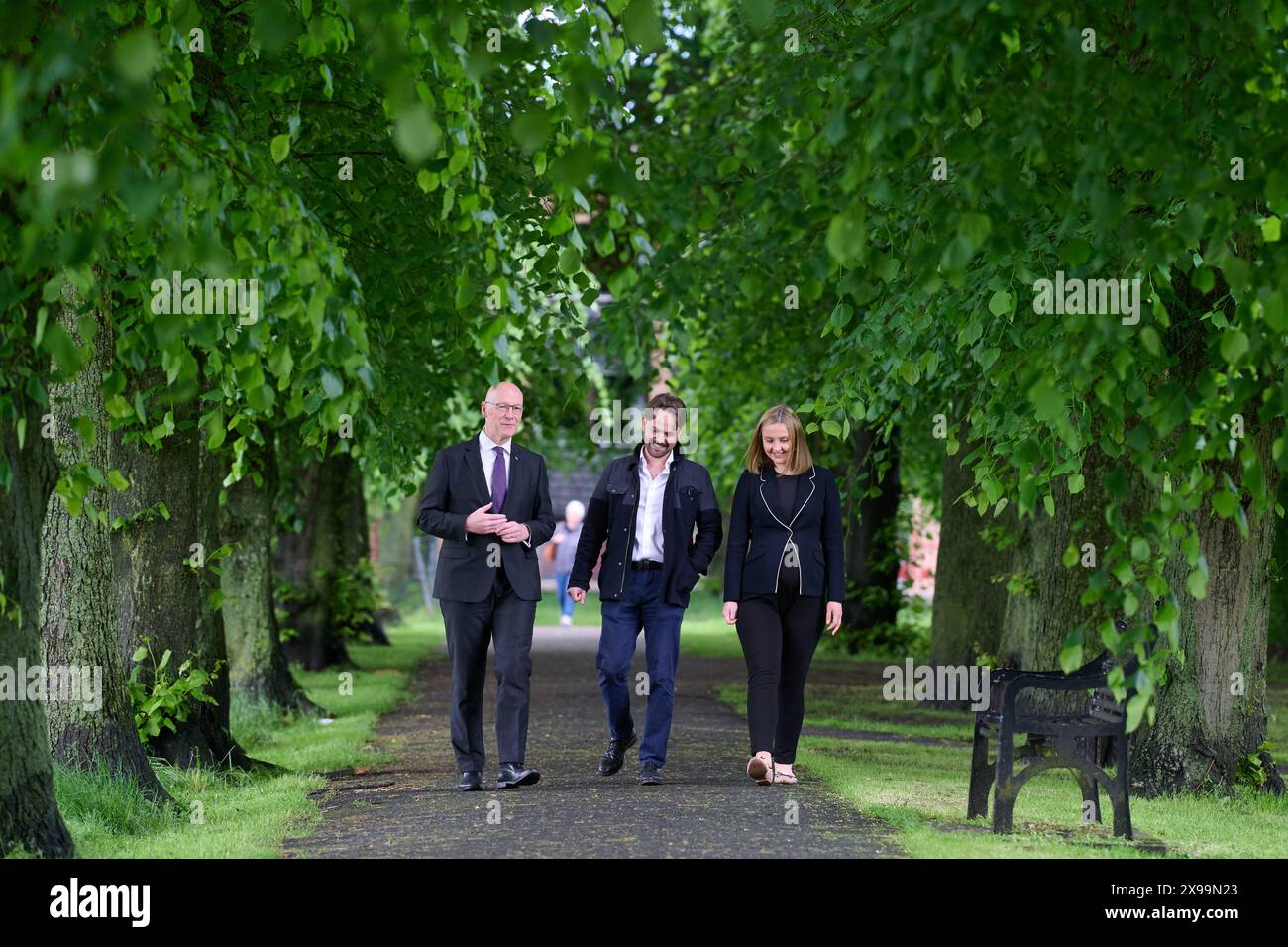 Edinburgh Scotland, UK 30 May 2024. SNP Leader, John Swinney, the SNP ...
