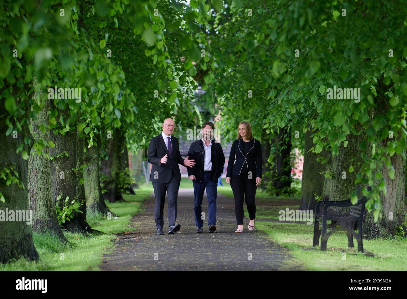 Edinburgh Scotland, UK 30 May 2024. SNP Leader, John Swinney, the SNP ...