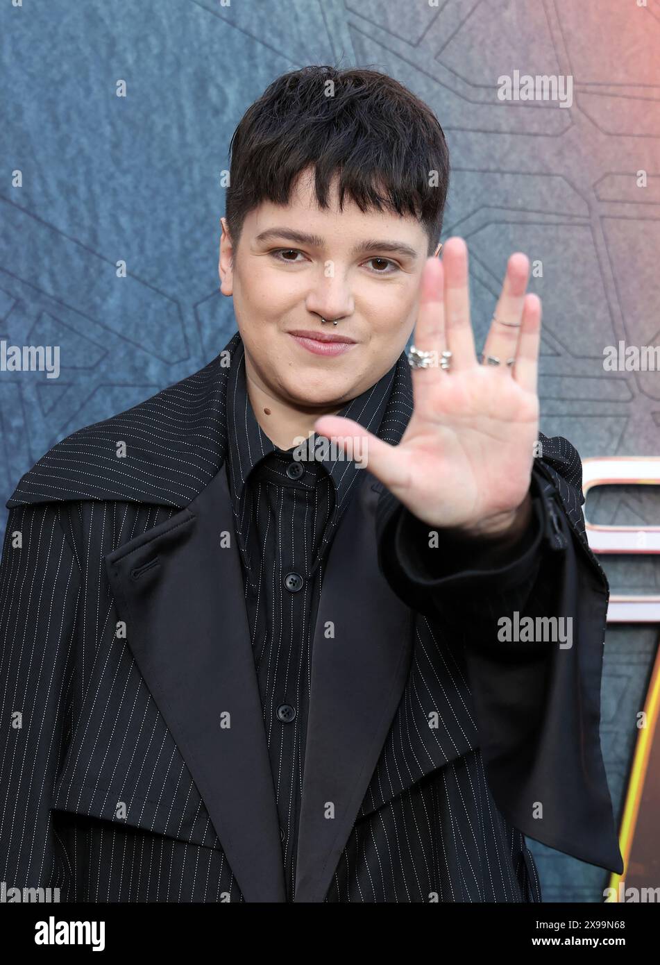 BEVERLY HILLS, CA - May 29: Blu del Barrio at Paramount "Star Trek ...
