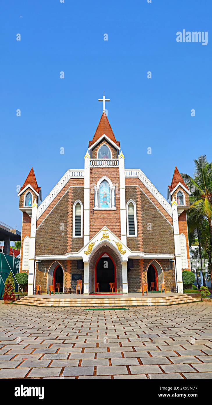 View of Church of Our Lady of Health, Saude, Fort Kochi, Kerala, India ...