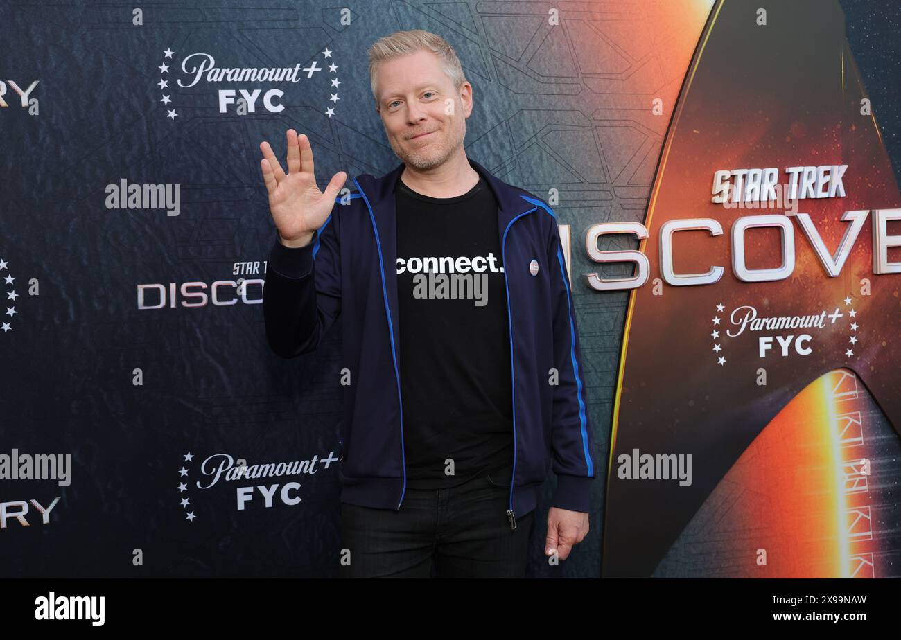 BEVERLY HILLS, CA - May 29: Anthony Rapp at Paramount "Star Trek ...
