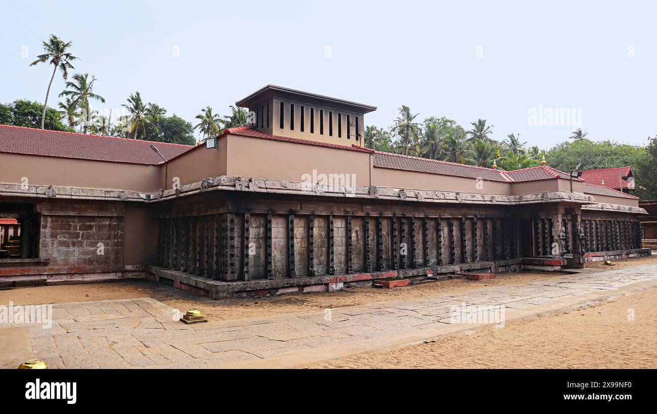 Temple View of Sri Janardanaswamy Temple, Varkala, Kerala, India Stock ...