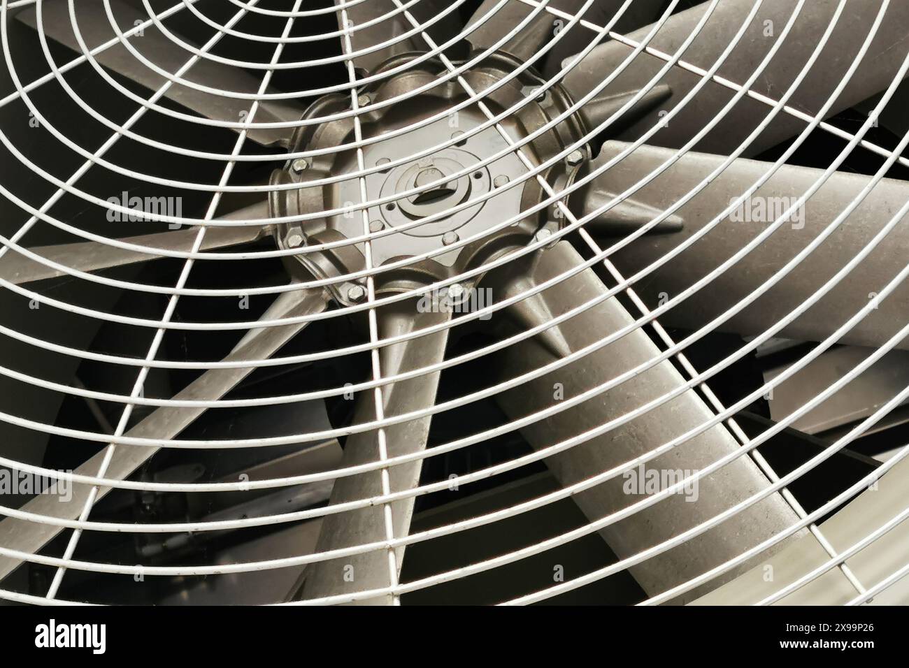 electric fan texture as very nice metal background Stock Photo - Alamy