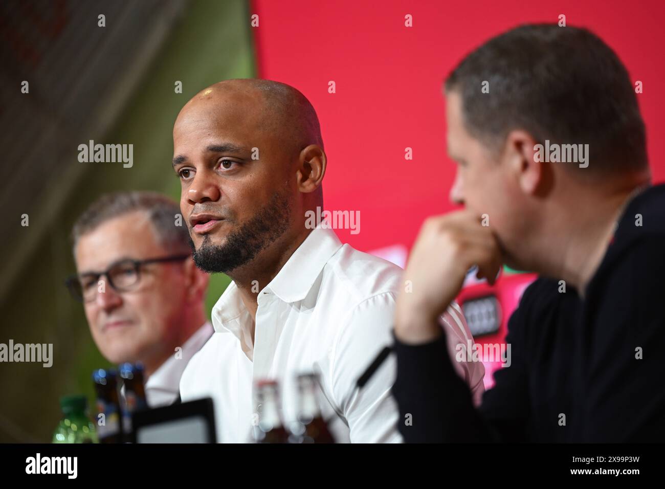 Munich, Germany. 30th May, 2024. Soccer: Bundesliga, presentation of ...